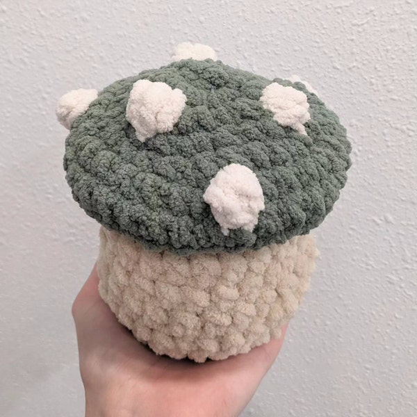 Mini Mushroom | Interactive Crochet Toy — CROCHET PATTERN ONLY, Crochet ...