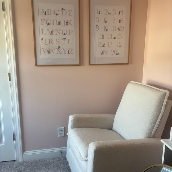 Puppy ALPHABET POSTER | Puppy Nursery Decor | Puppy Dog Wall Art for a ...