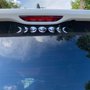 Moon Cycle Car Decal, Lunar Cycle, Astronomy Decal, Moon Sticker ...