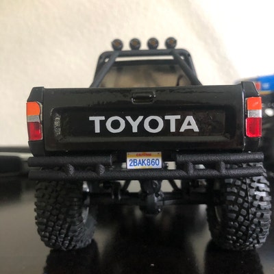 CUSTOM License Plate for Model Car to Scale Beautifully - Etsy