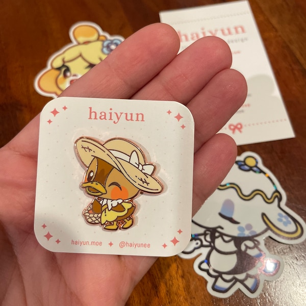 ACNH Cottagecore Hard Enamel Pins / Animal Crossing New Horizons - Etsy