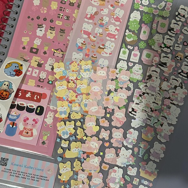 Kpop Stickers | Toploader Sticker Sheets | Polco Deco Sticker Sheets ...
