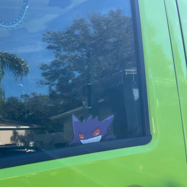 Anime Mascots Peeker Sticker | Anime Peeking Decal - Etsy