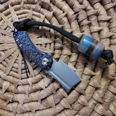 Vintage Micarta Hex Dog Tag/bead Worry Stone - Etsy