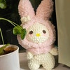 Pink Hooded Bunny - 2 Variations Crochet Pattern *digital Download PDF ...