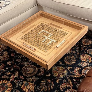 Handcrafted City Map Coffee Table 100% Made in the USA. Choose Your Own ...