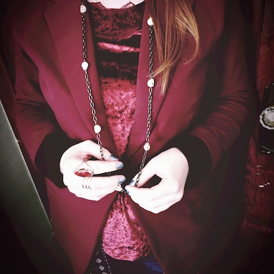 The Princess Chainmail Necklace With Austrian Crystals - Etsy