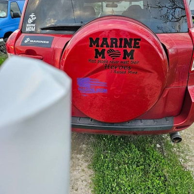 USMC Yellow Footprints With EGA If You Have to Ask Car Truck Van Window ...