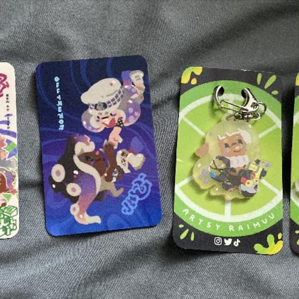 Splatoon Hotlantis WV3 Posters Harmony Paruko Tartar Dedf1sh Octoling ...