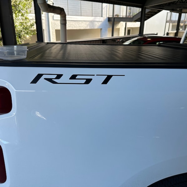 2019 2020 2021 2022 2023 2024 Chevy Silverado RST Matte Black Bed Side ...