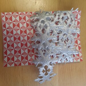 Large Silver Snowflake Ribbon Trim 1.75 Wide by the Yard - Etsy
