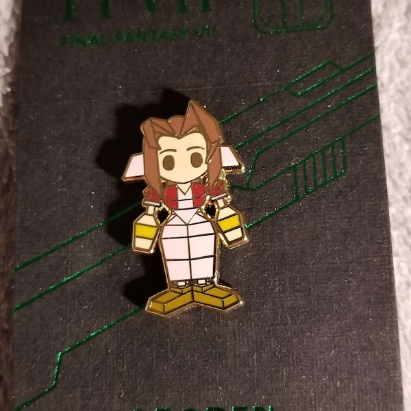 Final Fantasy VII Remake / FF7R - Polygon Hard Enamel Pin - Etsy