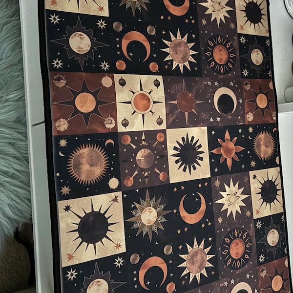 Cottagecore Desk Mat Celestial Cute Desk Mat Aesthetic Deskmat Top ...