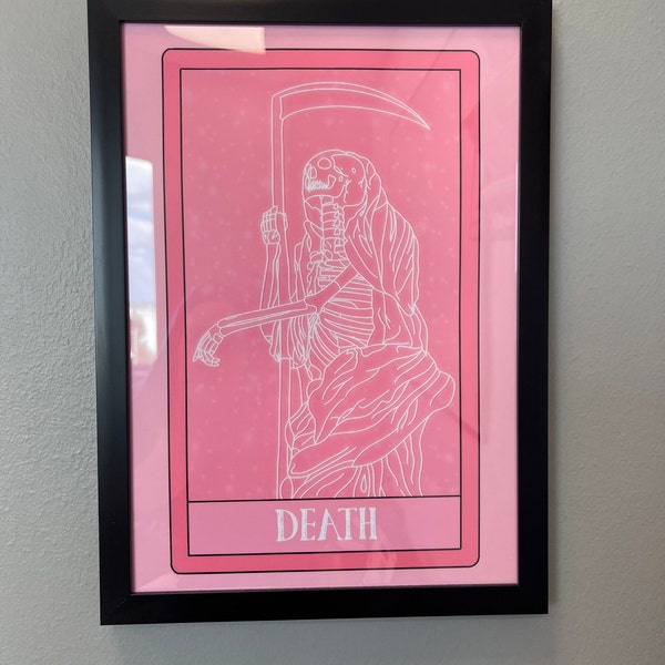 Pink Ghostface Scream Inspired Printable Art, Halloween Decor, Horror ...