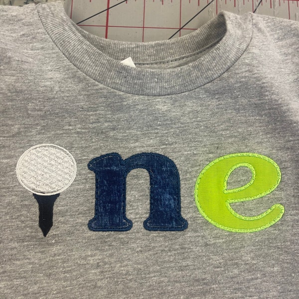 Golf Ball on Tee Embroidery Design in 3x3 4x4 and 5x5 Sizes - Etsy