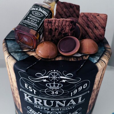 Blue Vintage World Map Wrap Around Edible Cake Topper, ICING Sheet ...