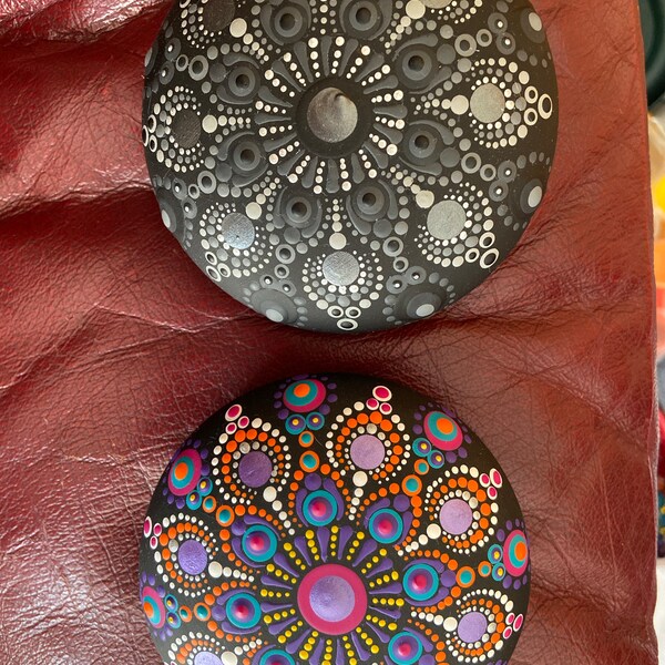 Z Dot Designs Dot Mandala Tutorial Step-by-step Instructions Digital ...