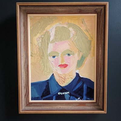 Swedish Oil Painting of Edsberg Castle - Etsy