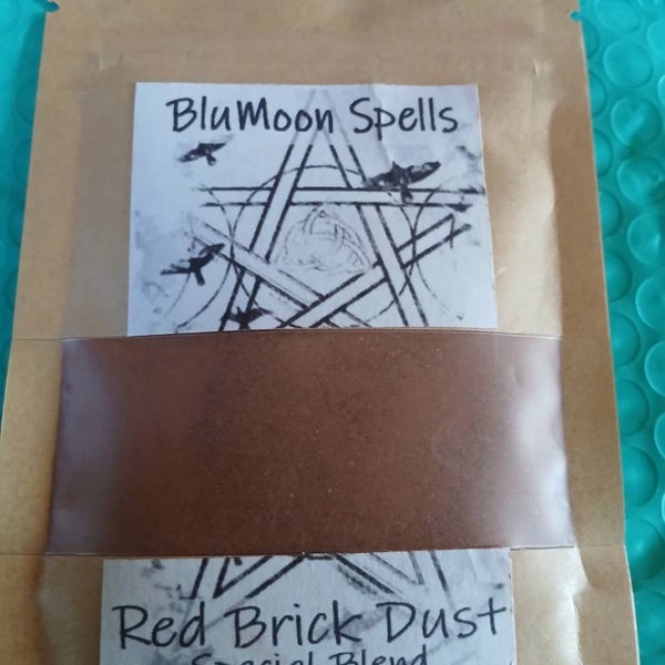 Red Brick Dust / Protection Brick Dust / Witchcraft / Wiccan Supplies ...