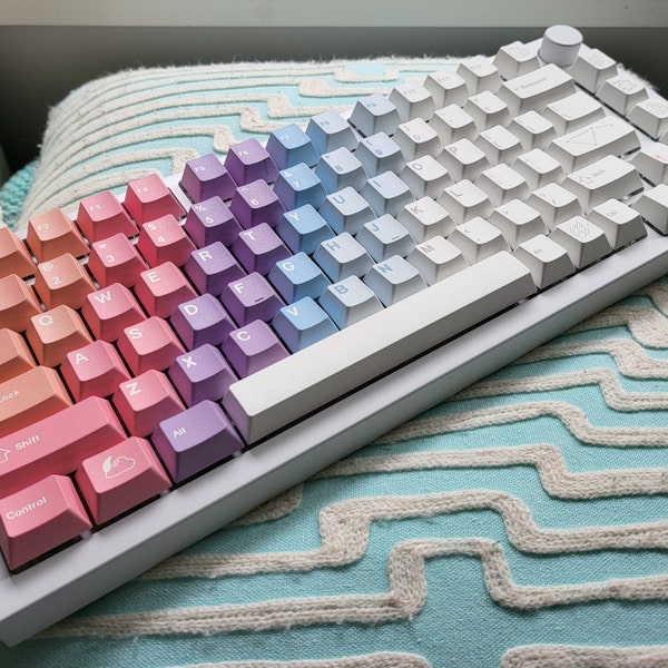 GMK Graffiti Keycaps Cherry Profile Keycaps Set PBT Material Keycaps ...