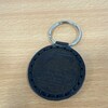 Leather Keychain Key Fob Template SVG, Leather Keychain Pattern With ...
