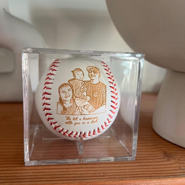Personalized Fathers Day Baseball Gifts - Custom Engraved Presents for ...