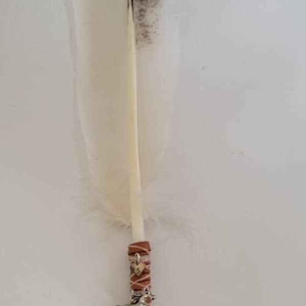 Native American Hand Painted Sub-adult Bald Eagle Feathers - Etsy