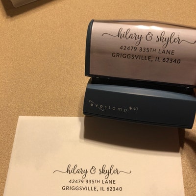 Return Address Stamp the BEST Self Inking Stamp Perfect - Etsy