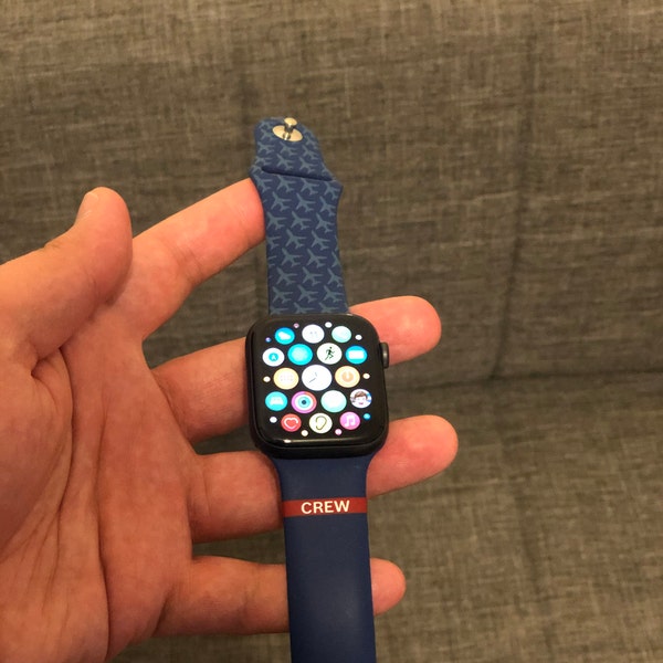 Aviation Band for Apple Watch 38-40mm, 42-44 Mm, Gift for Pilot, Best ...