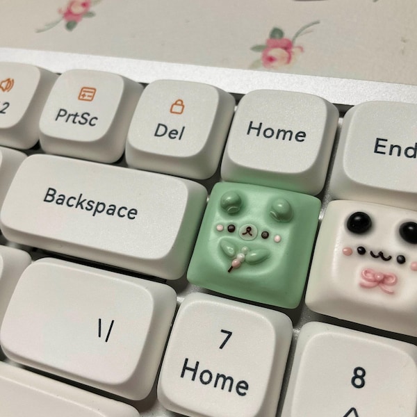 Miffy Bunny Handmade Adhesive Hipper Clay Peeker Charm for Phone ...