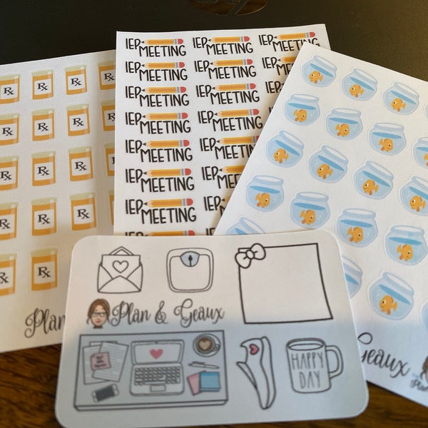 School Meetings, Staff Development Stickers, Homeschool Co-op, IEP ...