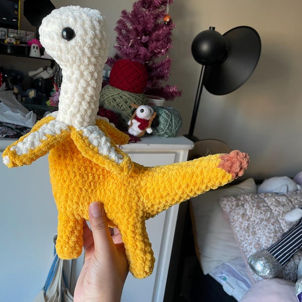 Baby Bananasaurus NO SEW Crochet Pattern - Etsy