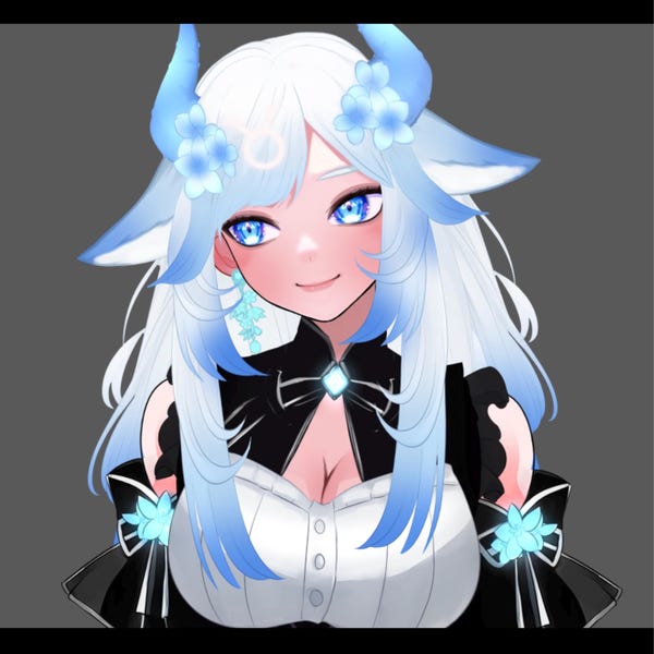 Live2d Vtuber Model for Commercial Use! Taurus the Zodiac Vtuber (ready ...