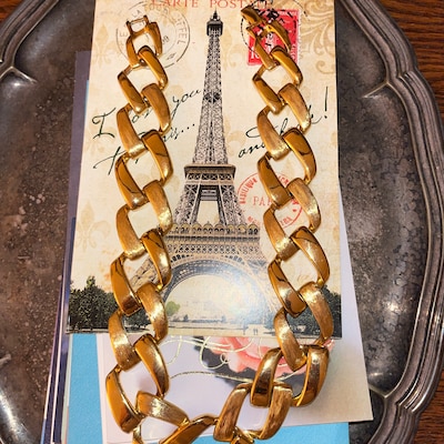 Vintage Monet Necklace, Monet Modernist Necklace, Monet Necklace and ...