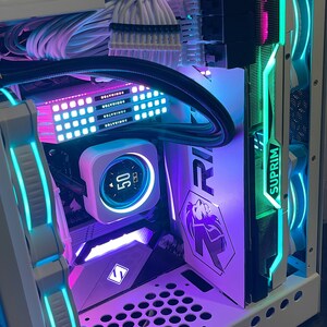 Custmoized Silver Mirrored RGB Gpu Backplate Pc Case Panel - Etsy