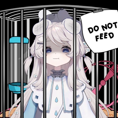 PINK Vtuber / Pngtuber Sticky Note Funny Stream Overlay/assets ...