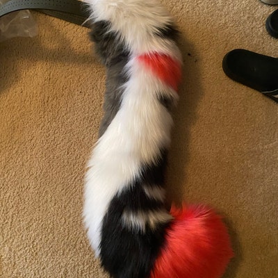 Red Panda Tail Pattern PDF DOWNLOAD - Etsy