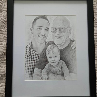 The Cockapoo A3 Pencil Sketch Print Copy, Wall Decor, Graphite Art, Pet ...