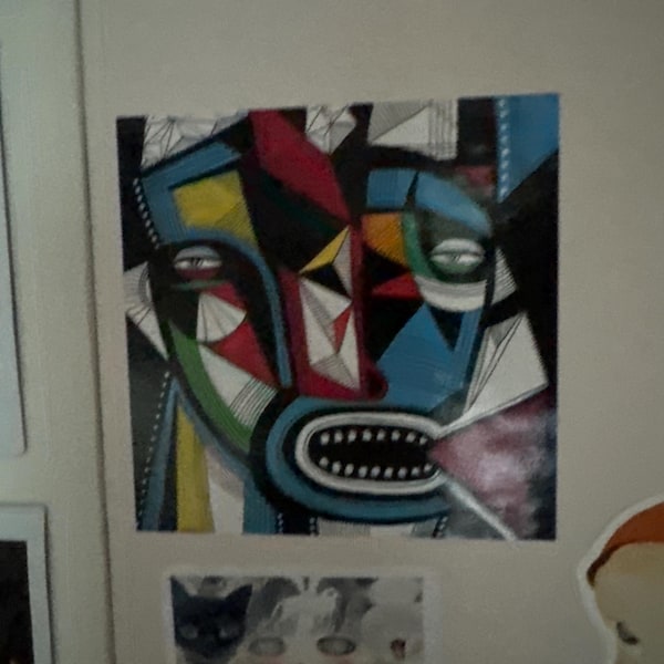 Keemo Signed Wall Fine Art Print | Voice in Your Head | Frame Optional ...