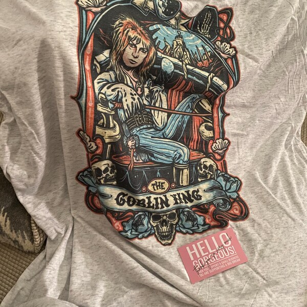 Labyrinth Jareth Shirt Art Nouveau Labyrinth Bowie Movie Tee - Etsy