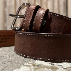 Personalized Men's Belt Custom Leather Belt Name Belt - Etsy