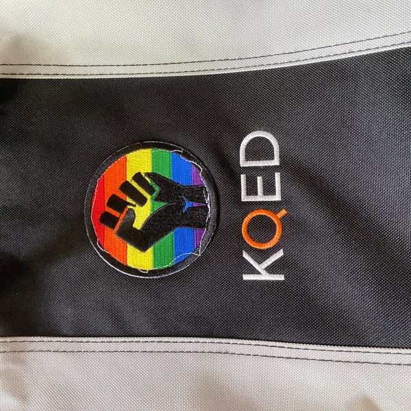 Rainbow Black Lives Matter Fist Patch BLM Pride Iron on Embroidered BD3 ...