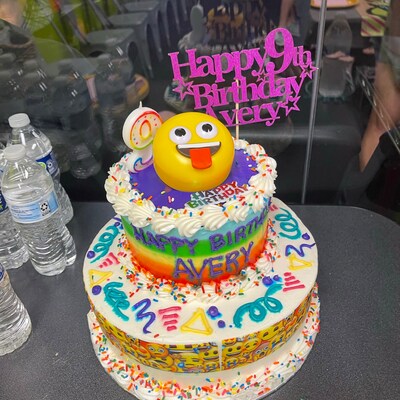 Personalized Cake Topper Custom Happy Birthday Cake Decoration - Etsy