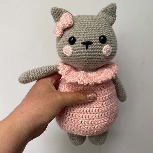 Adorable Oreo & Mochi the Cat Crochet Pattern by Hainchan - Etsy