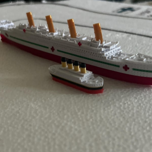 12” HMHS Britannic Model, Britannic Toy, Titanic Toy, Titanic Toys, RMS ...