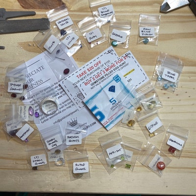 Premium Loose Mixed Gemstone Boxed 20 Carat Parcel Lotbuy 2 GET 1 ...