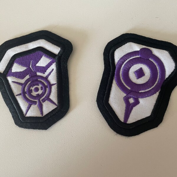 Monster Hunter World Inspired Emblem Patch // Ornament - Etsy
