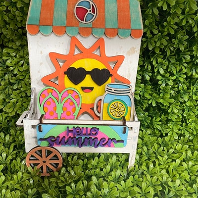 10 Tall Tabletop House Frame for Mini Drop in Sign Laser - Etsy