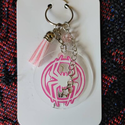 Miles Morales and Gwen Stacy Matching Keychain - Etsy