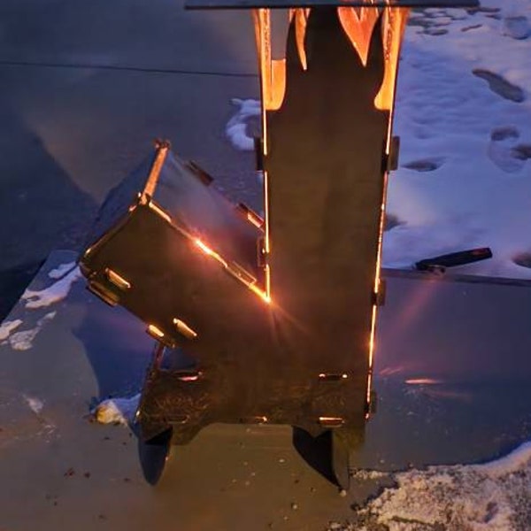 DIY LOTUS Firepit Bundle Welding Project Plans Dxf Bundle, Diy Weld Kit ...